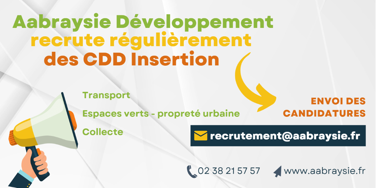 RECRUTEMENT CDDI ~ Aabraysie Développement